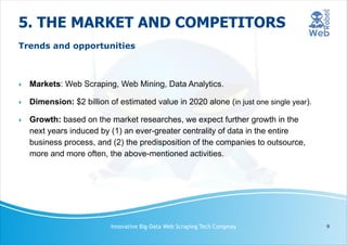An Innovative Big-Data Web Scraping Tech Company | PPT