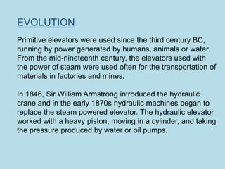 Elevators | PPTX