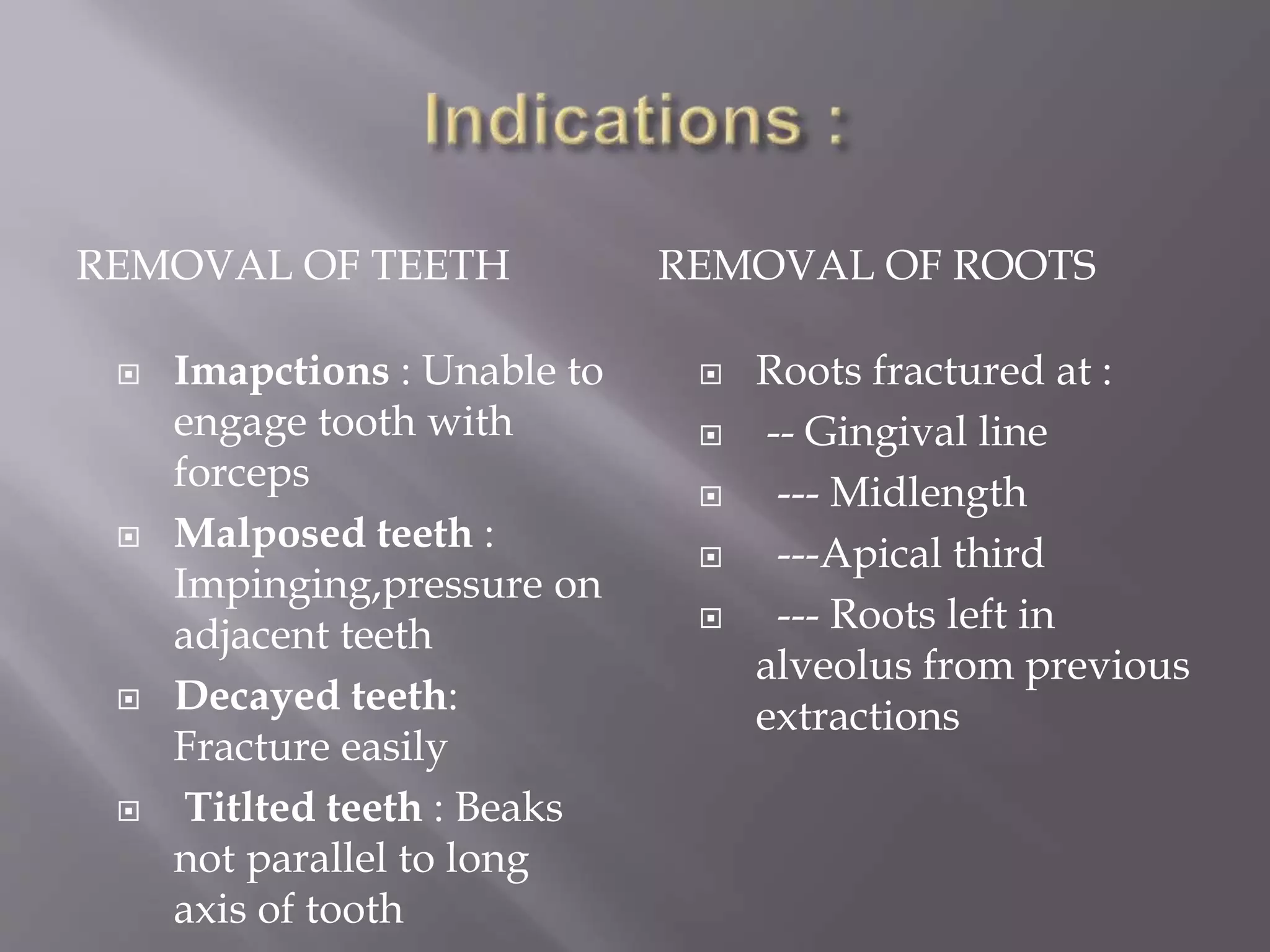 Dental Elevators | PPTX