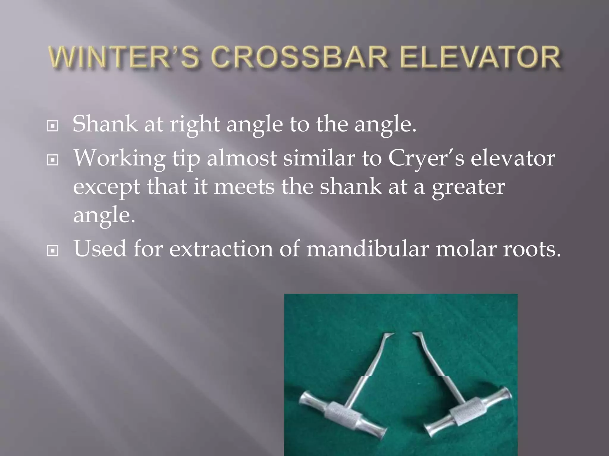 Dental Elevators | PPTX