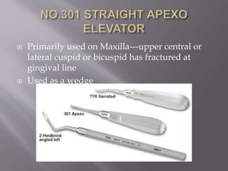 Dental Elevator Names