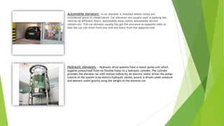 Elevators and escalators | PPTX