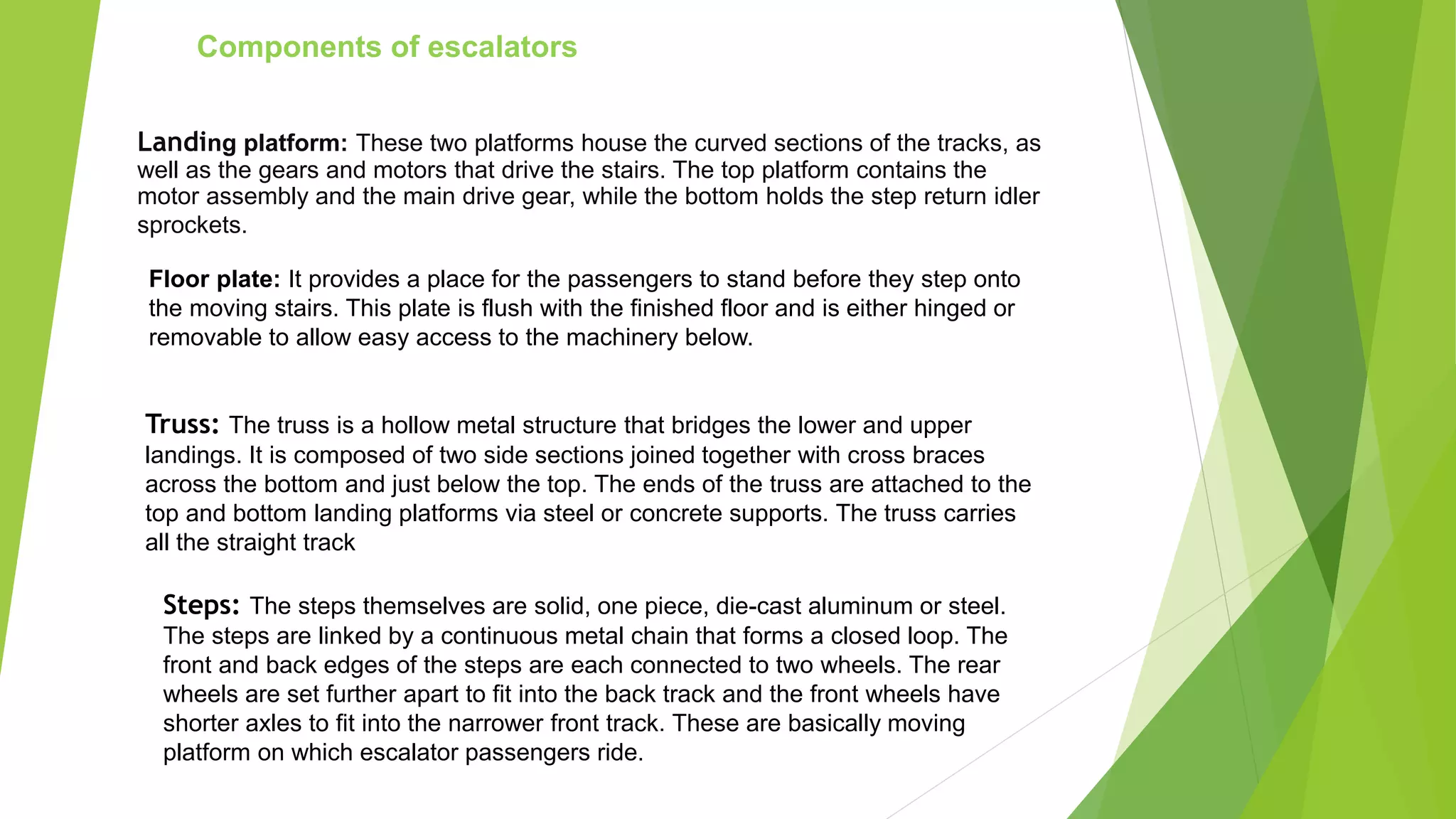 Elevators & Escalators | PPTX