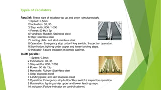 Elevators & Escalators | PPTX