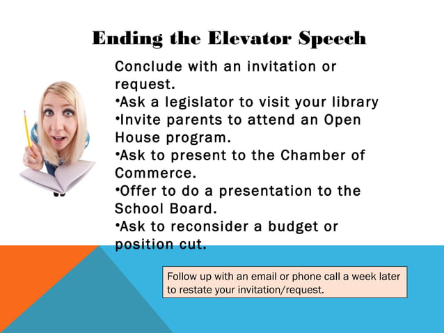 Elevator speech | PPT