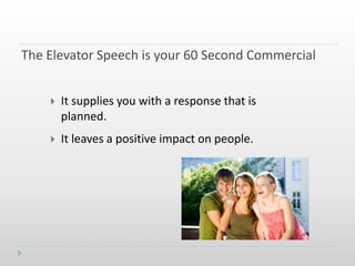 Elevator Speech | PPTX
