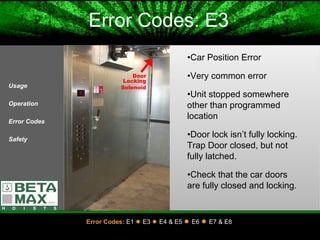 Beta Max Hoist Permanent Elevator Usage | PPT