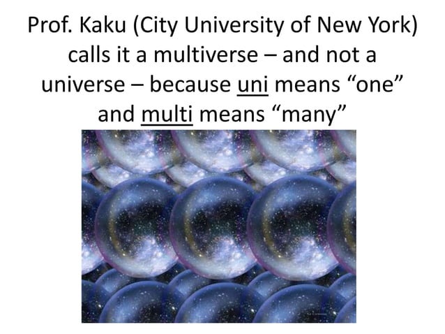 New Energy Part 3: The Science - Eleven Dimensional Multiverse | PPT