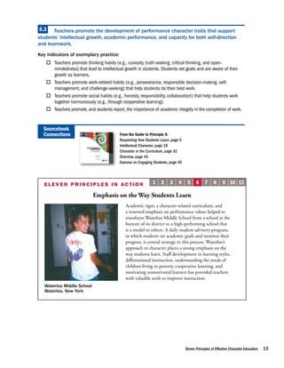 Eleven Principles of Character Education | PDF