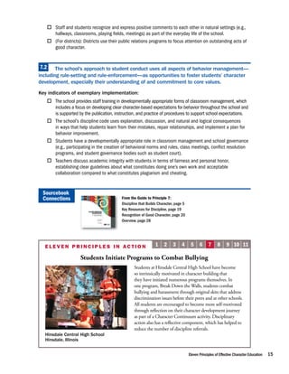 Eleven Principles of Effective Character Education | PDF