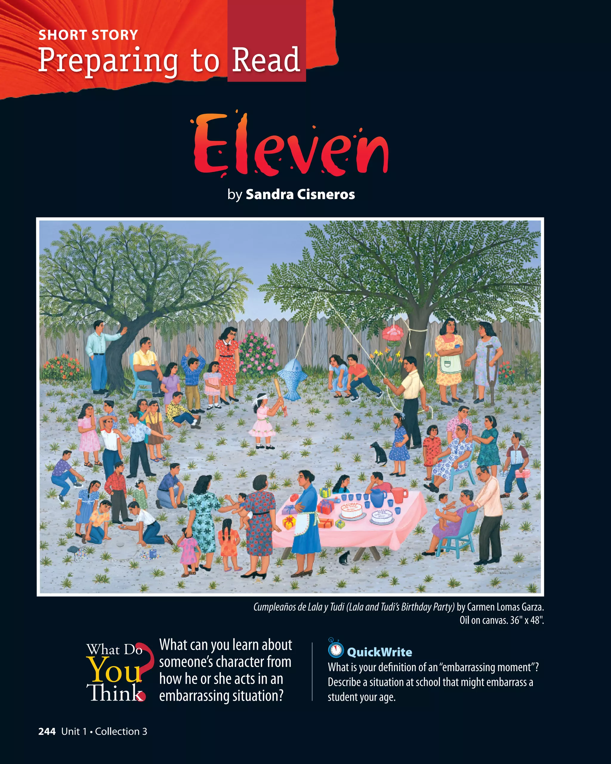 Eleven reading and activities | PDF