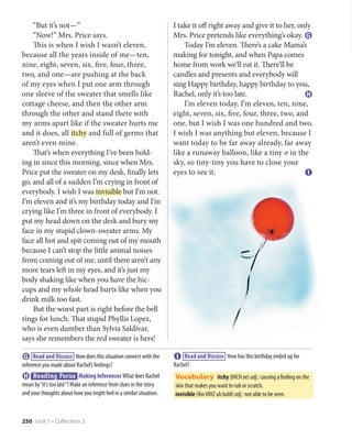 Eleven reading and activities | PDF | Screenwriting | Content Production