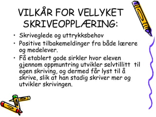Elevens Tekst Aa Skrive Kap 2 | PPT