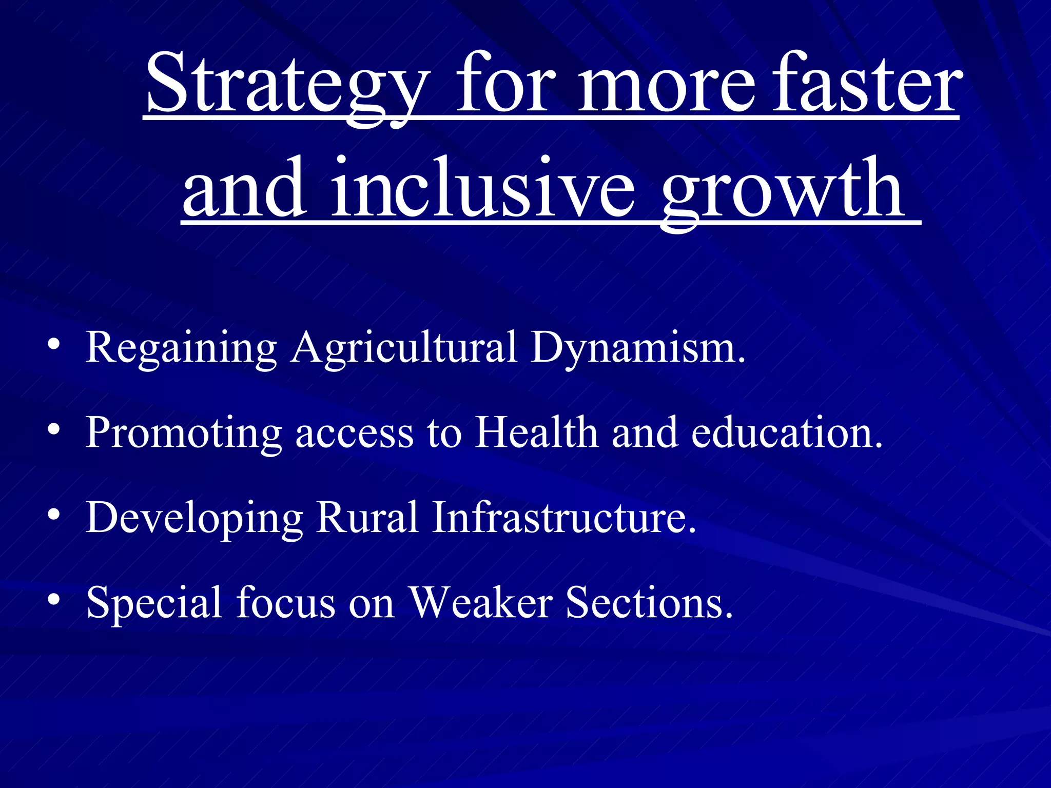 Eleventh Five Year Plan | PPT