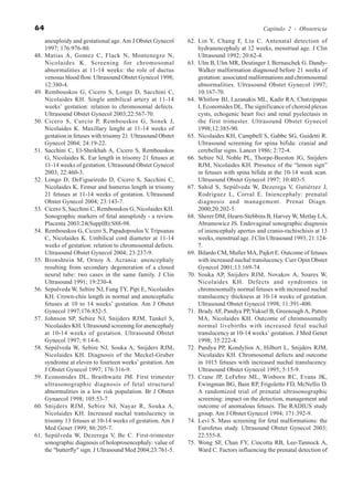El Examen Ultrasonográfico De 11 A 14 Semanas | PDF