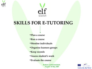 ELF Project - Guidelines | PPT