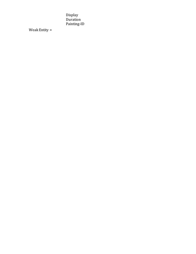 Data Modeling Analysis | DOCX