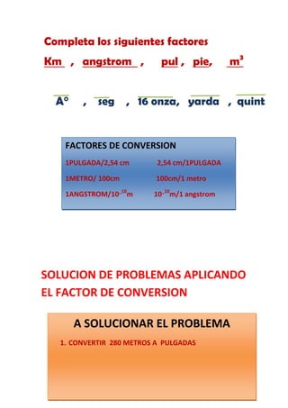 El factor de conversion 10 | PDF
