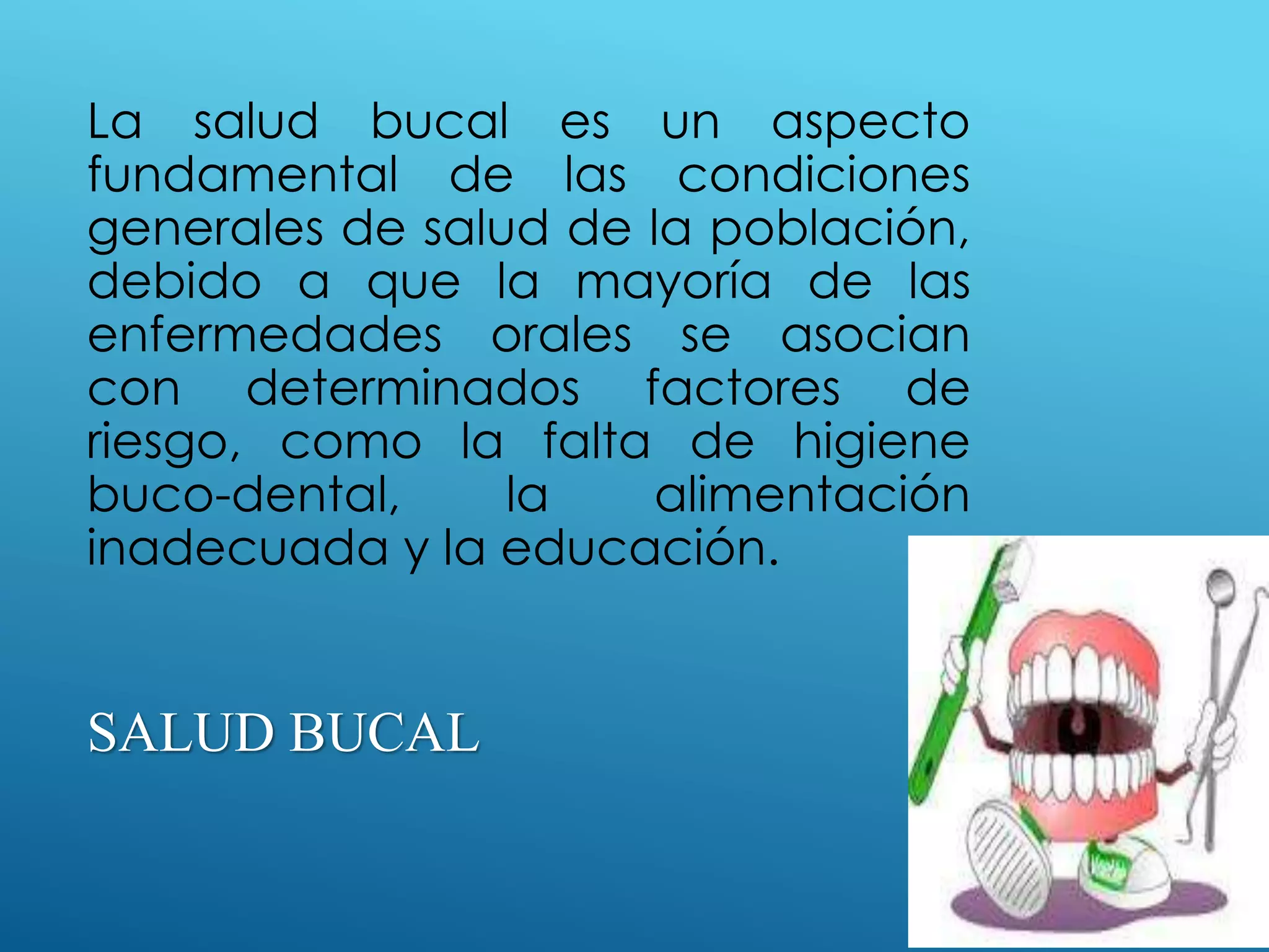 El fantastico mundo de la salud bucal para niños | PPTX
