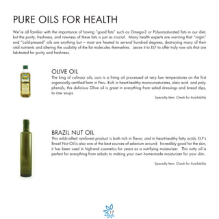 Essential Living Foods Brochure | PDF