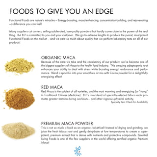 Essential Living Foods Brochure | PDF