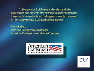 ELF Capabilities Presentation B | PPTX