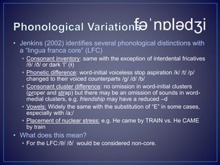 World Englishes and Second Language Acquisition | PPTX