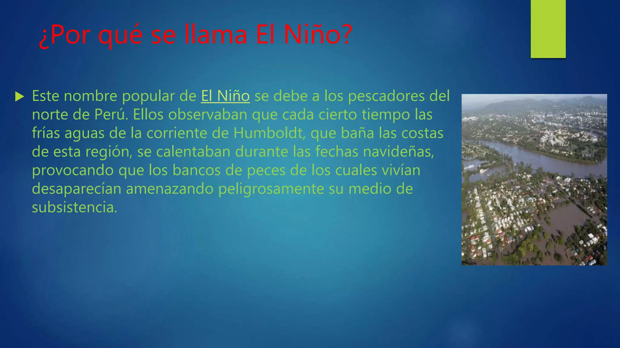 El fenomeno de el niño | PPT