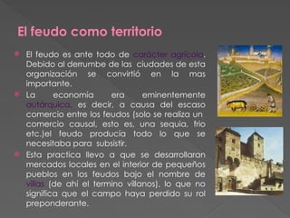 El Feudalismo en la edad media y su sistema | PPTX