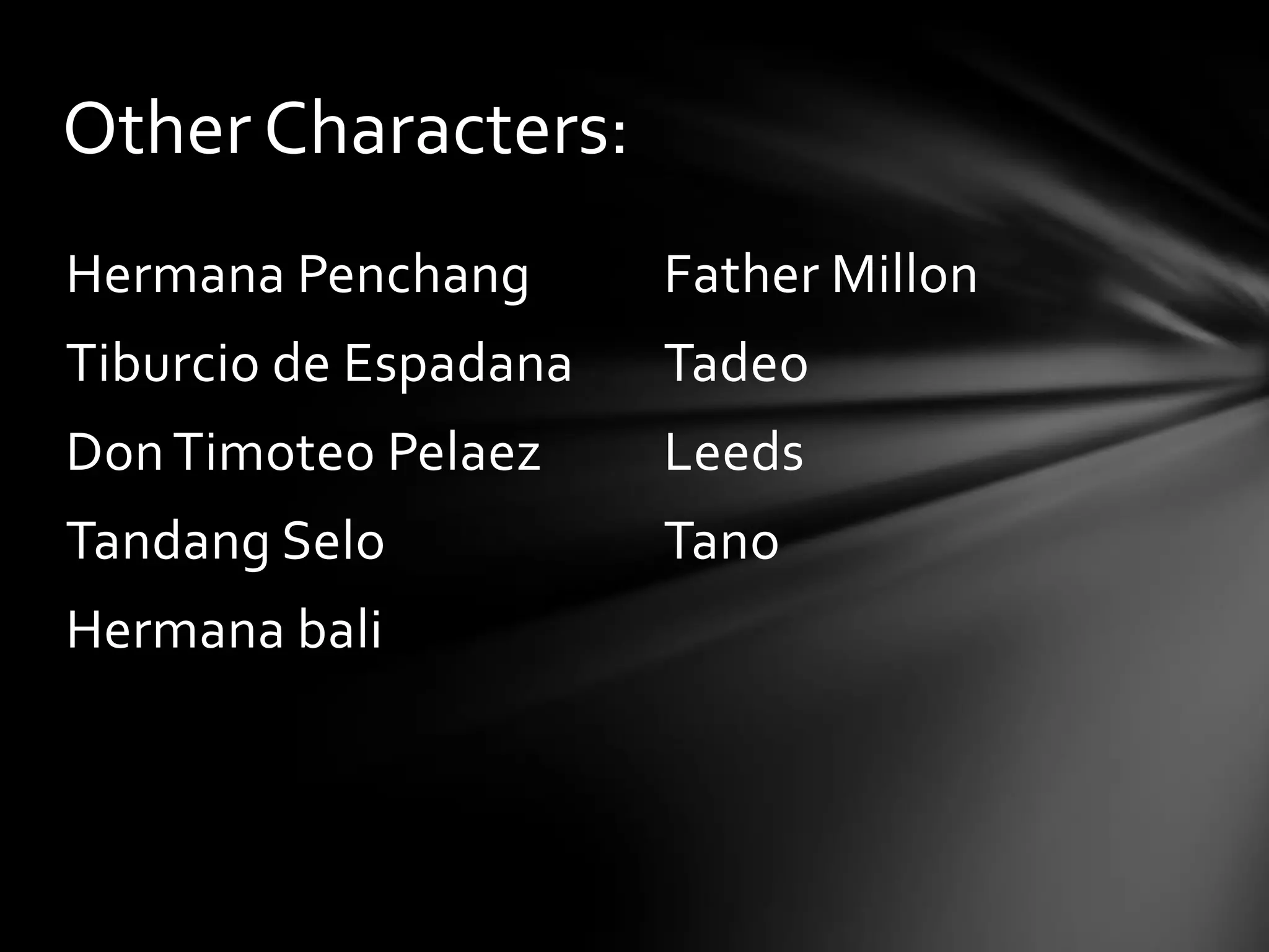 El Filibusterismo | PPTX