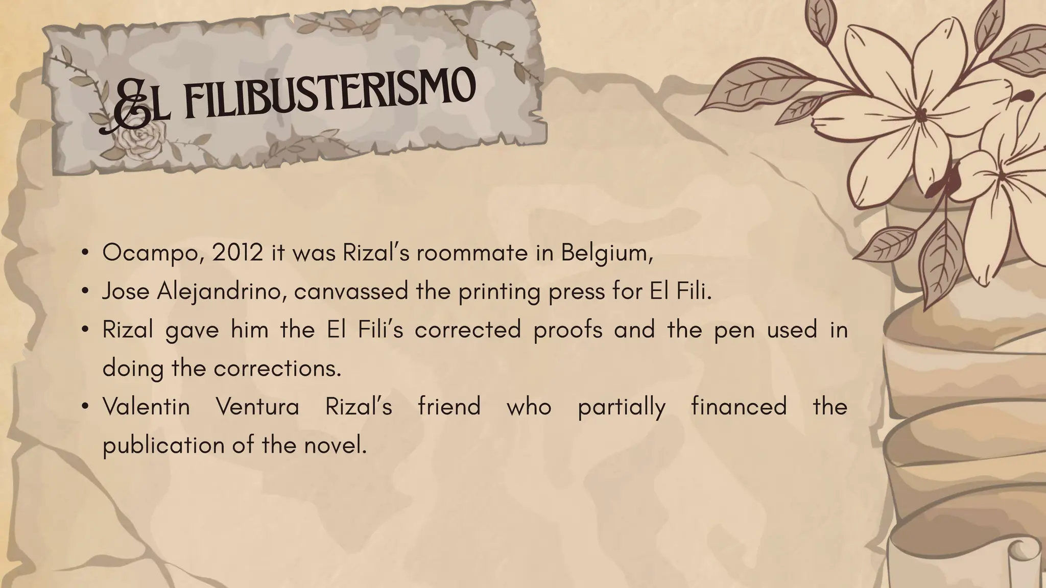 EL FILIBUSTERIMO | PPT