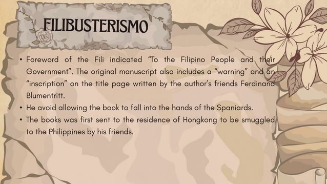 EL FILIBUSTERIMO | PPT