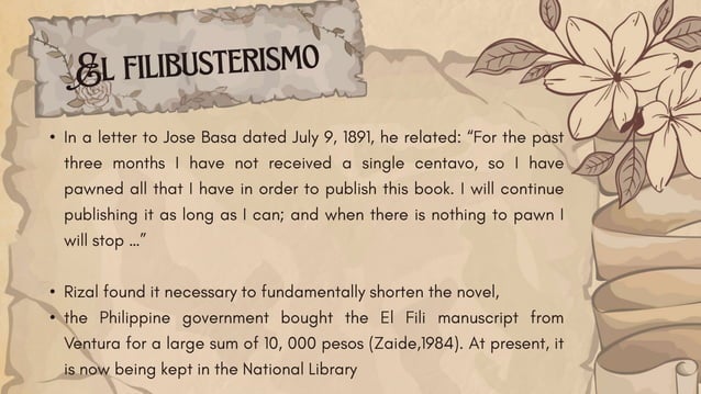 EL FILIBUSTERIMO | PPT