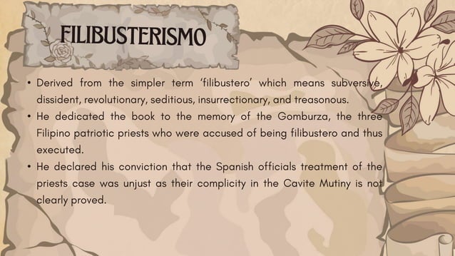 EL FILIBUSTERIMO | PPT