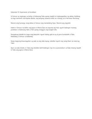 El filibusterismo | DOCX