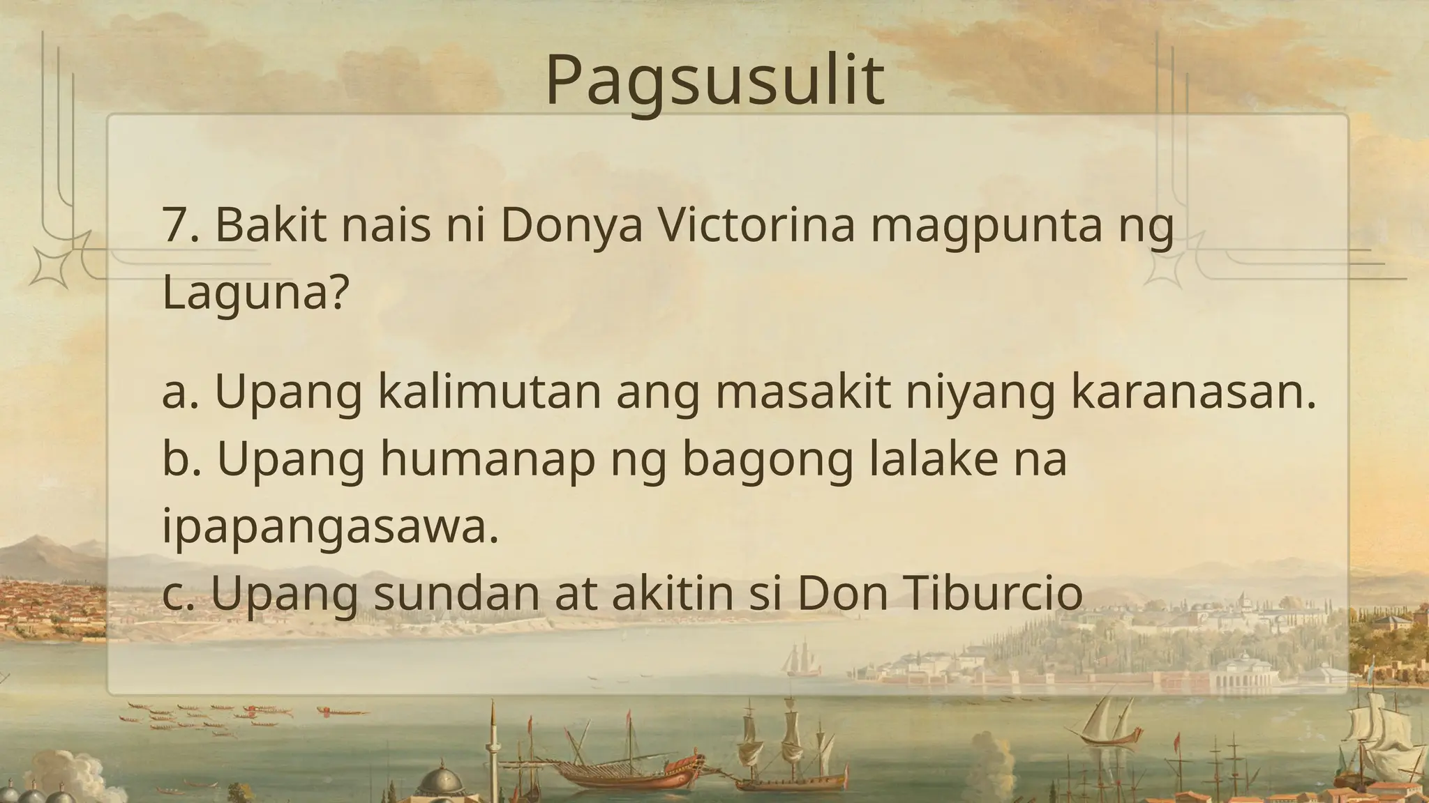 El Filibusterismo Kabanata 1 SA Kubyerta | PPTX
