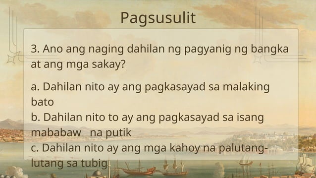 El Filibusterismo Kabanata 1 SA Kubyerta | PPTX