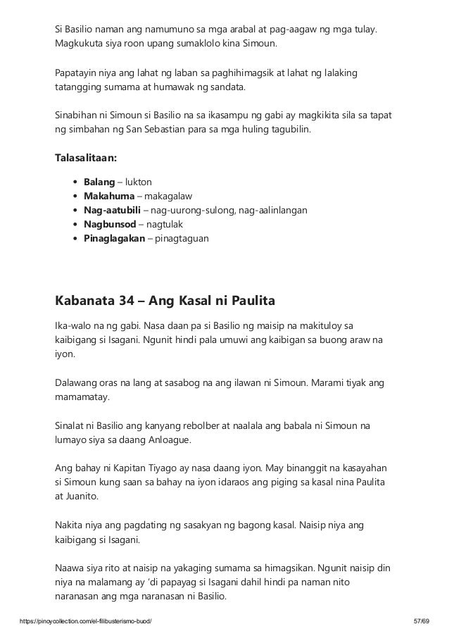 Wakas Sa Kabanata 34 | blogwikas