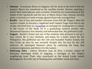 El filibusterismo (BUOD) by Rhean Cabaña | PPTX