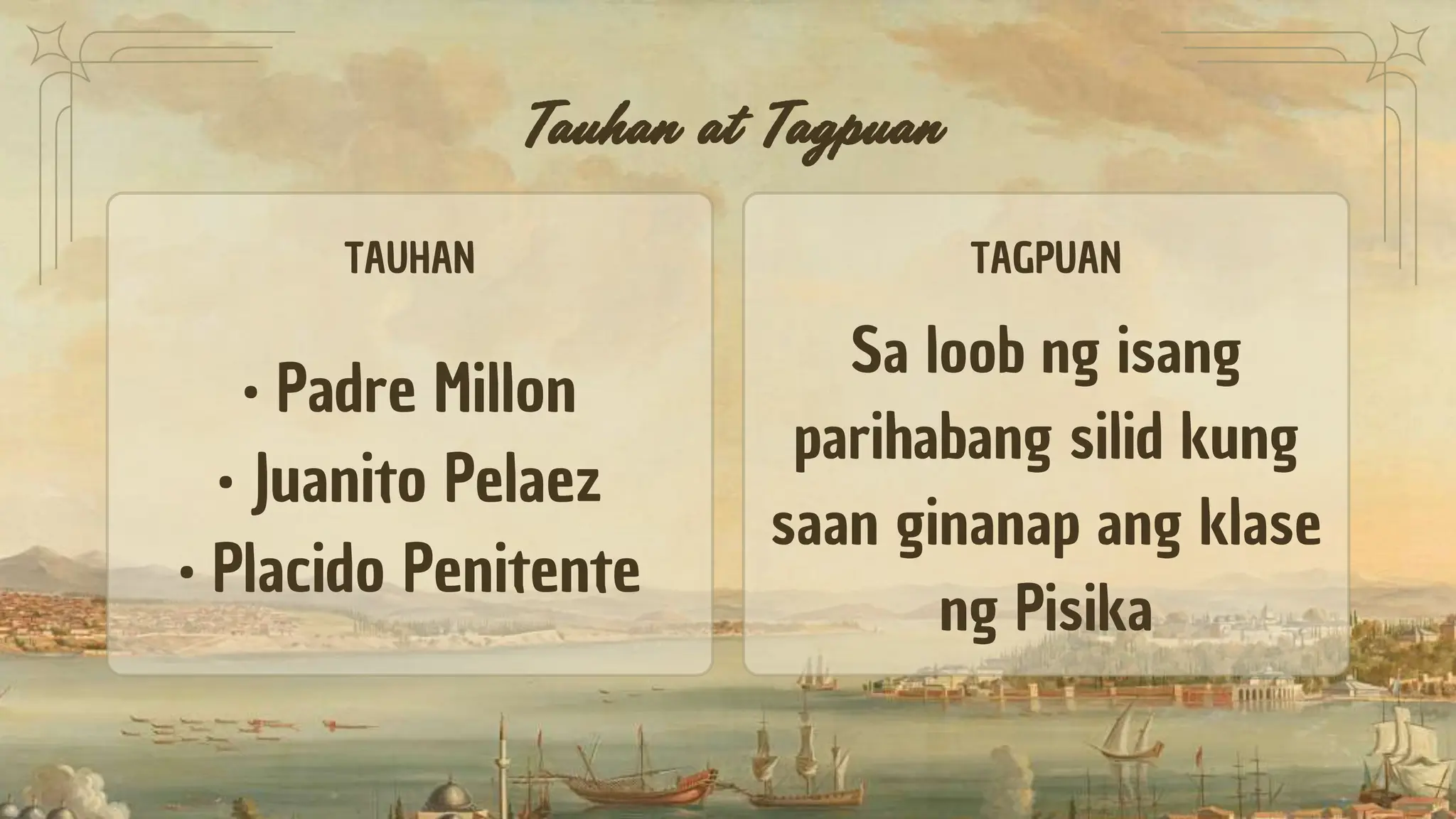EL FILIBUSTERISMO KABANATA 13 Ang Klase sa Pisika by Rhienz Vincent B ...