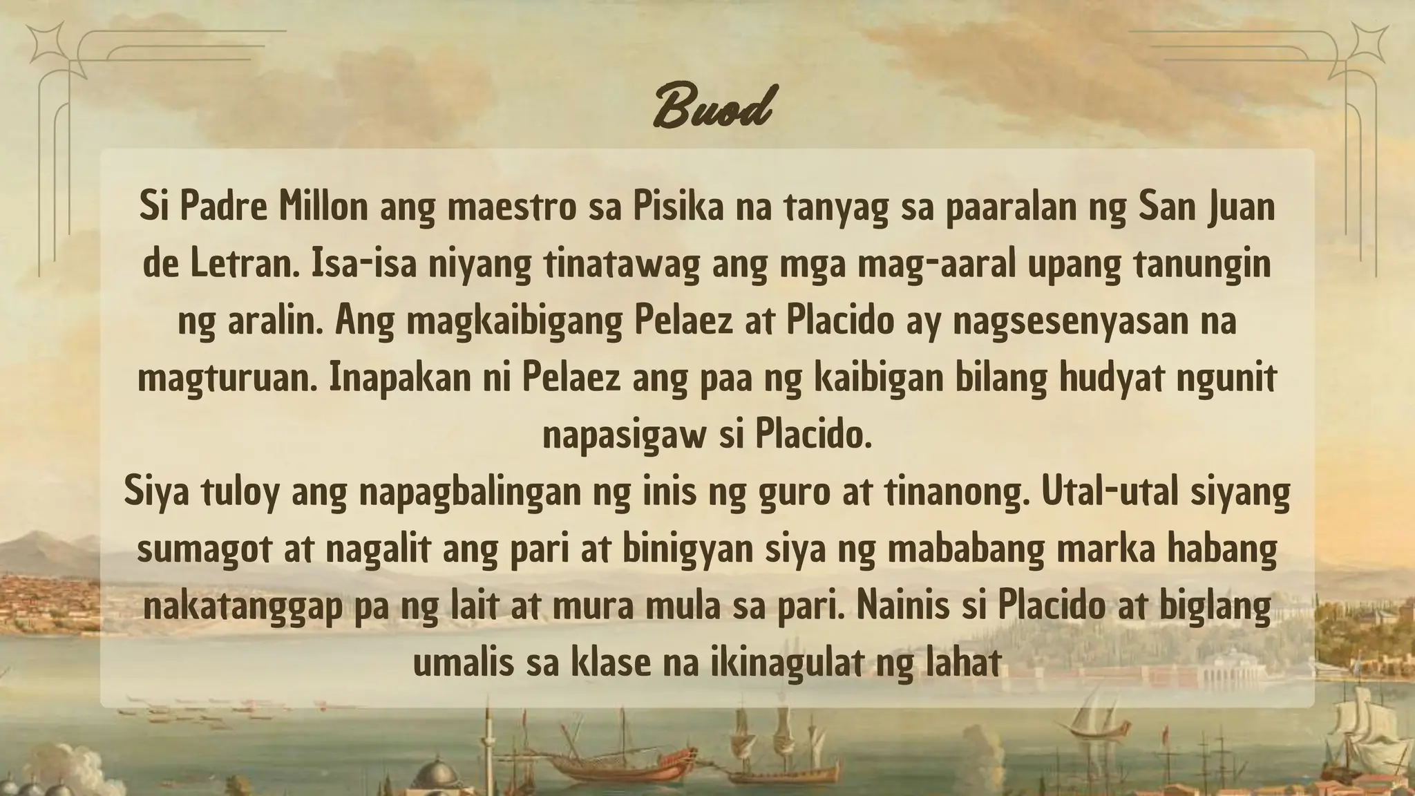 EL FILIBUSTERISMO KABANATA 13 Ang Klase sa Pisika by Rhienz Vincent B ...