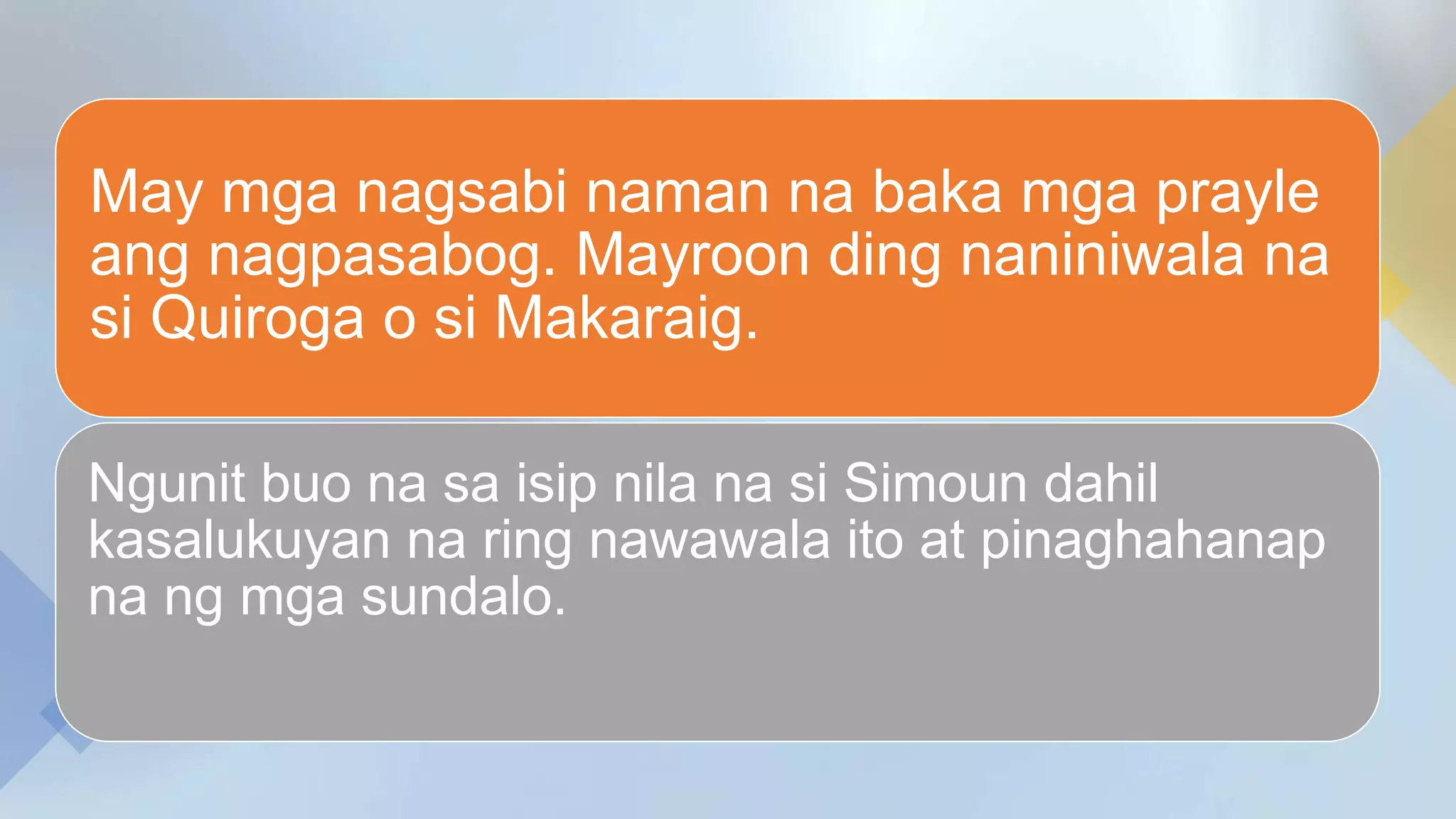 El filibusterismo kabanata 33 39 | PPTX