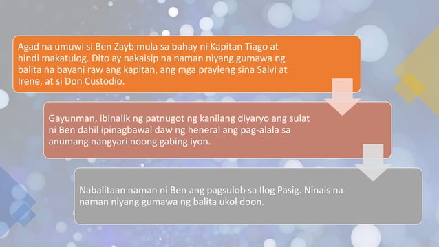 El filibusterismo kabanata 33 39 | PPTX