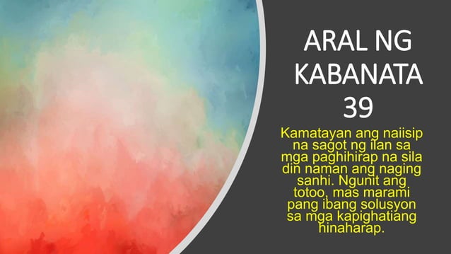 El filibusterismo kabanata 33 39 | PPTX