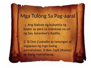 El Filibusterismo kabanata 1 sa Filipino.pptx