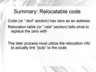 Runtime Symbol Resolution | PPT