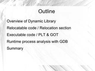 Runtime Symbol Resolution | PPT