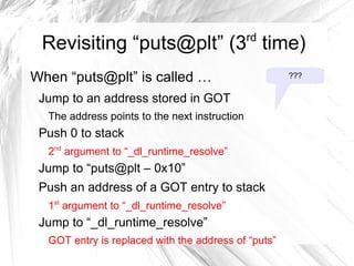 Runtime Symbol Resolution | PPT | Free Download