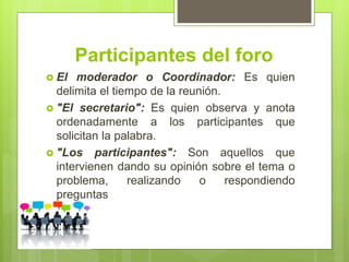 El foro | PPTX