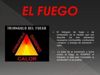El fuego | PPTX